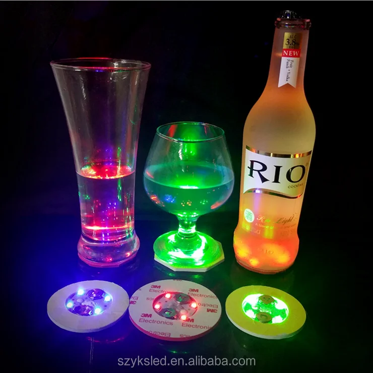 Led Sticker Light For The Dimple Led Sticker Bottle Light Club Favour ...