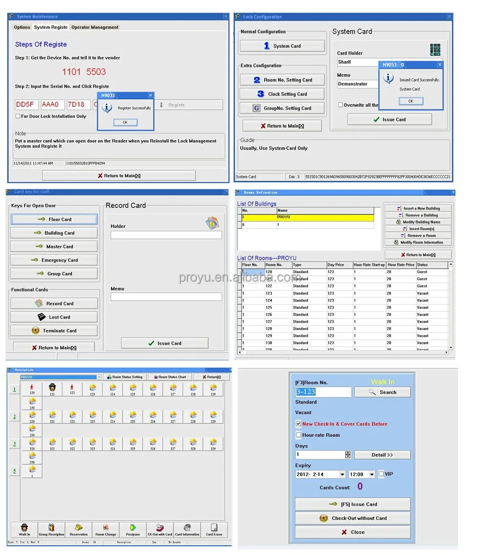 Rfid Hotel Card Encoder Hotel Lock Card Issuer Only For Our Hotel Lock ...