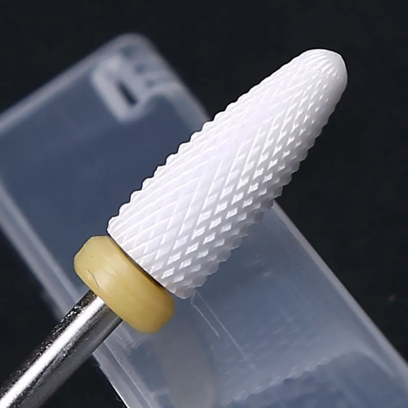Ceramic Nozzle Nail Drill Bit Milling Cutter For Acrylic Gel Nail ...