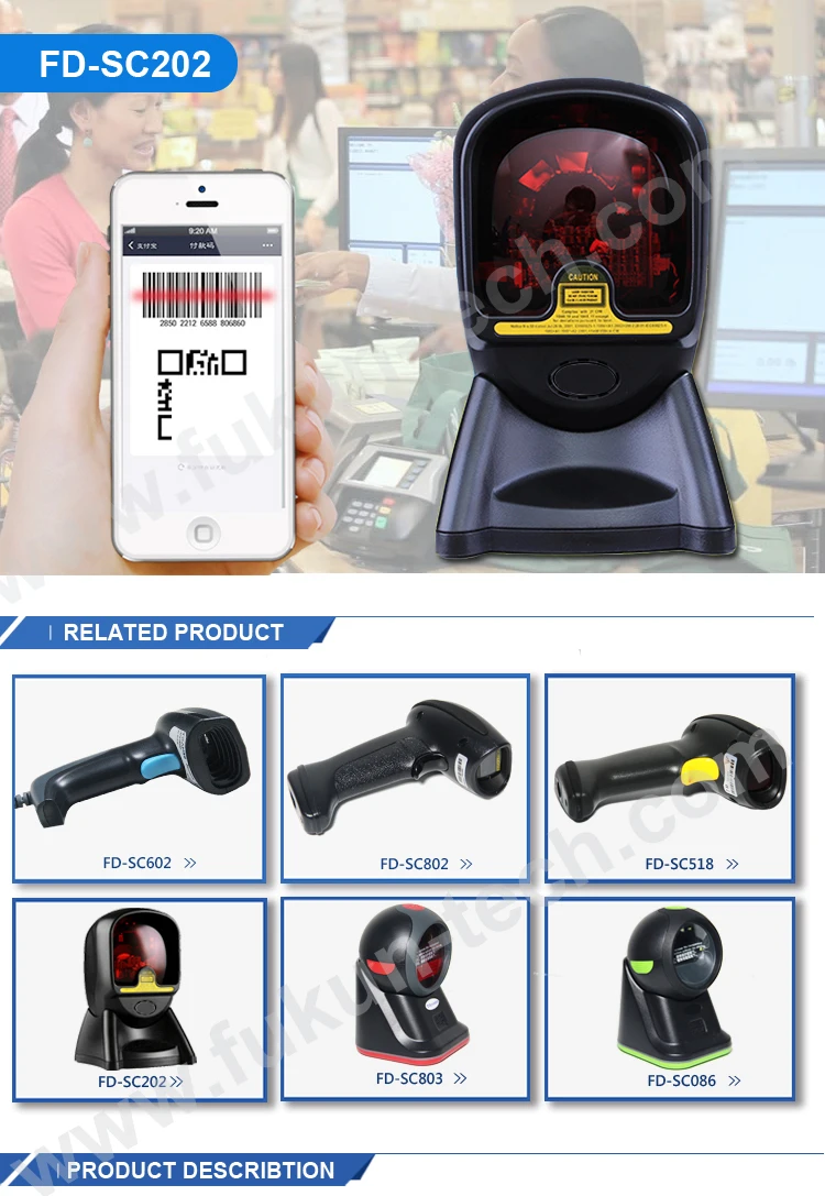 2d Barcode Scanner/omnidireccional Códigos Qr/logitech Barcode Scanner ...
