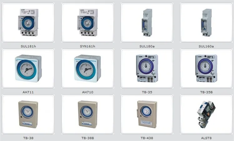 110 Volt Rotary Mechanical Programmable Digital Timer Switch Tb438 ...