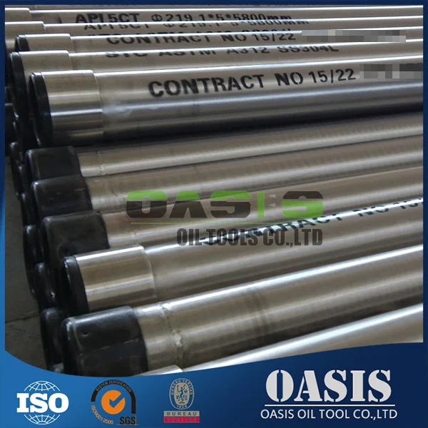 Stainless Steel 304l Water Well Riser Pipe For Submersible Pump - Buy ...