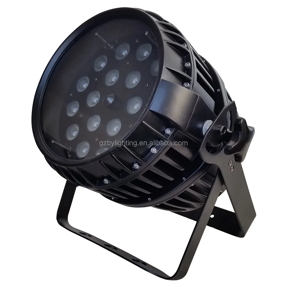 Ip65 Waterproof Outdoor Stage Light 18x10w Rgbw 4in1 Led Par Light With ...