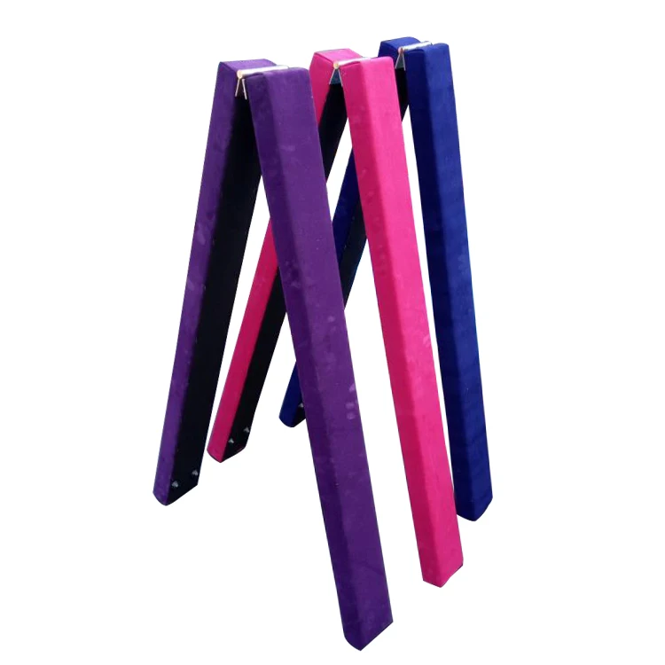 Portable Gym Equipment Folding Balance Beam Gymnastics Trapezoidal ...