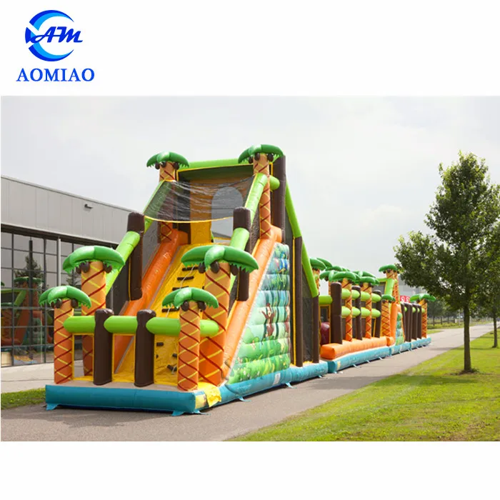 Giant Mega Ball Obstacle Course Run,Adult Inflatable Obstacle Course ...