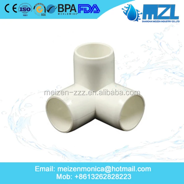 Plastic Pvc Pipe Fittings Four Way Cross With Great Price - Buy Pvc ...
