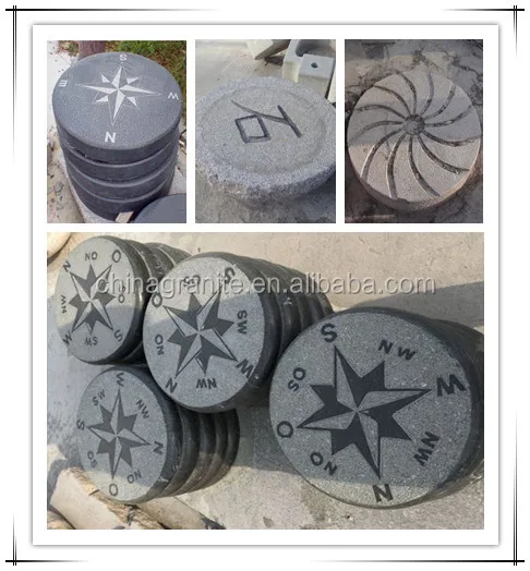 Stone Compass Granite Stepping Stone Paver - Buy Stone Compass,Granite ...