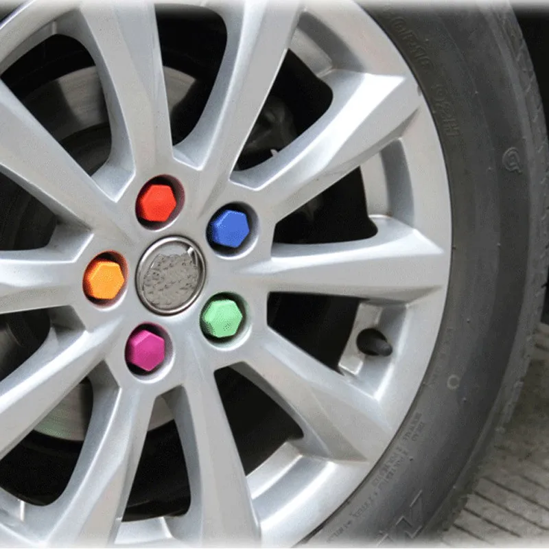 Wheel Bolt Cover Nut Cap Protect Silicone Car Wheel Screw Covers - Buy ...