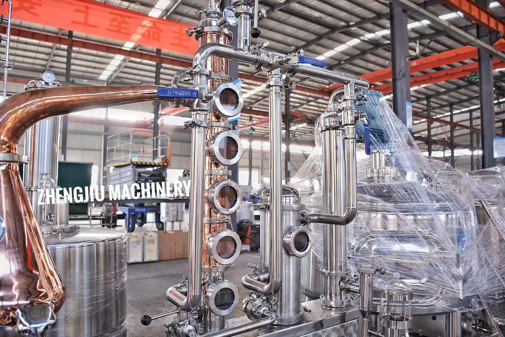 Alcohol Distillation Equipment 100l Industrial Alcohol Distillation ...