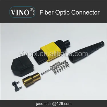 12 Cores MPO MPT PC/UPC Connector OM3 Multimode for Fiber Optic Cable