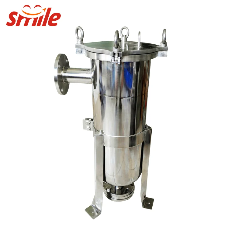 Factory Direct Sale Stainless Liquid Filter Housing With Single Bag ...