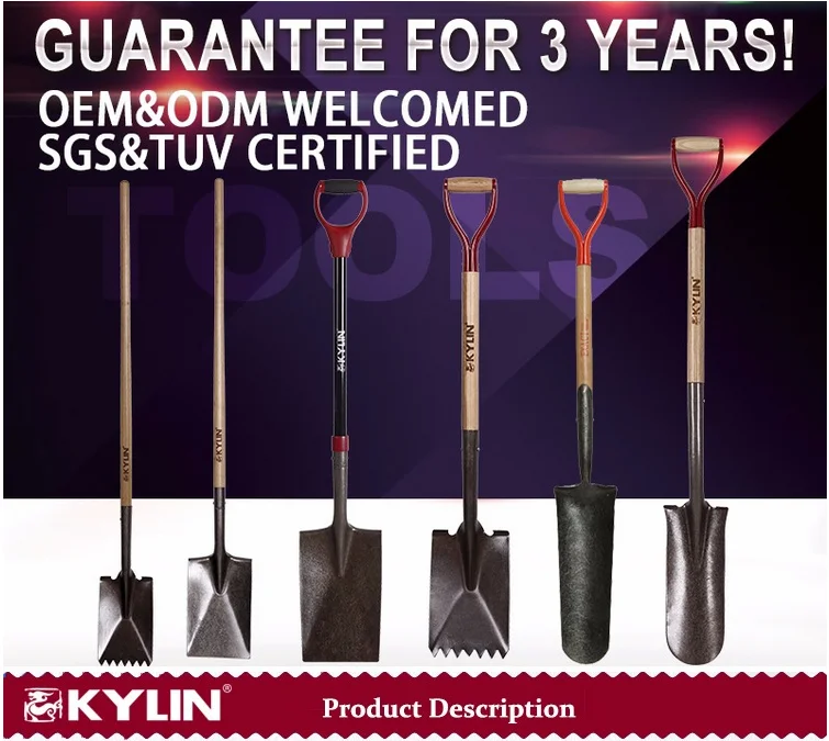 Types of Spade Shovel Forged Drain Steel Spade| Alibaba.com