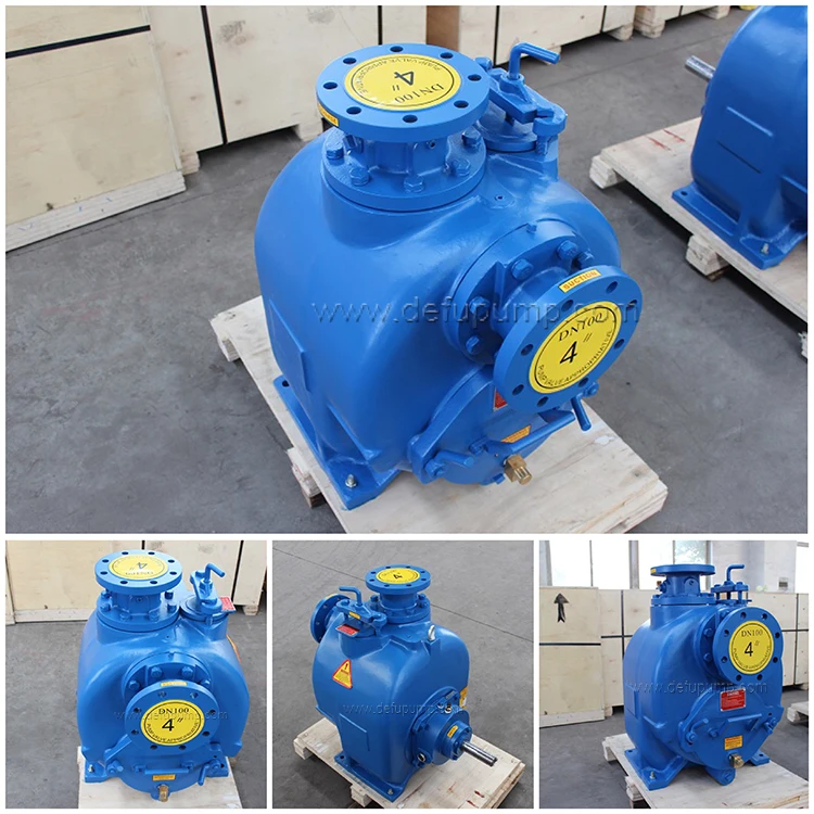 4 Inch Zero Clogging Self Priming Centrifugal Trash Pump - Buy Self ...