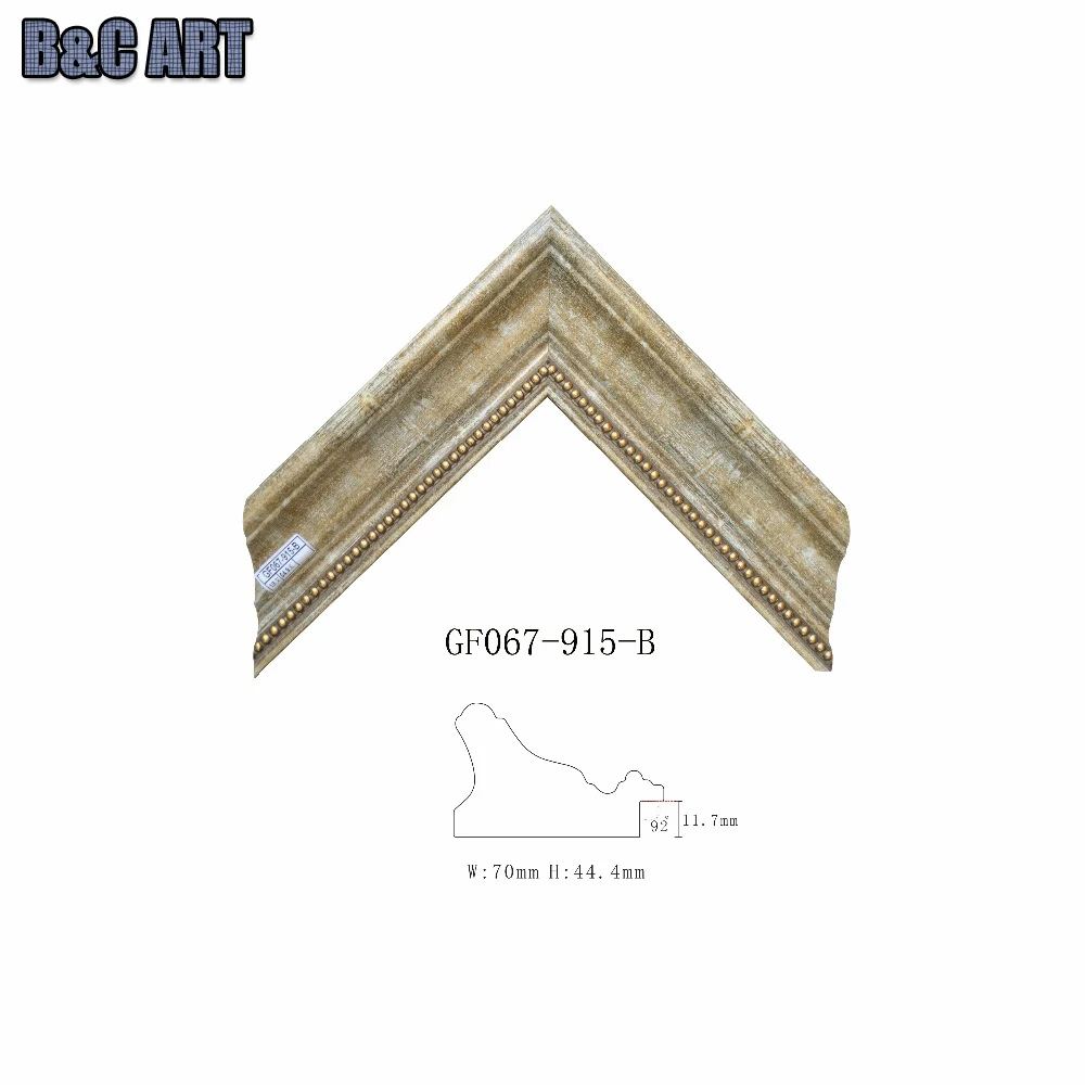 70*45mm Middle Size Black Vintage Retro Plastic Picture Frame Moulding ...