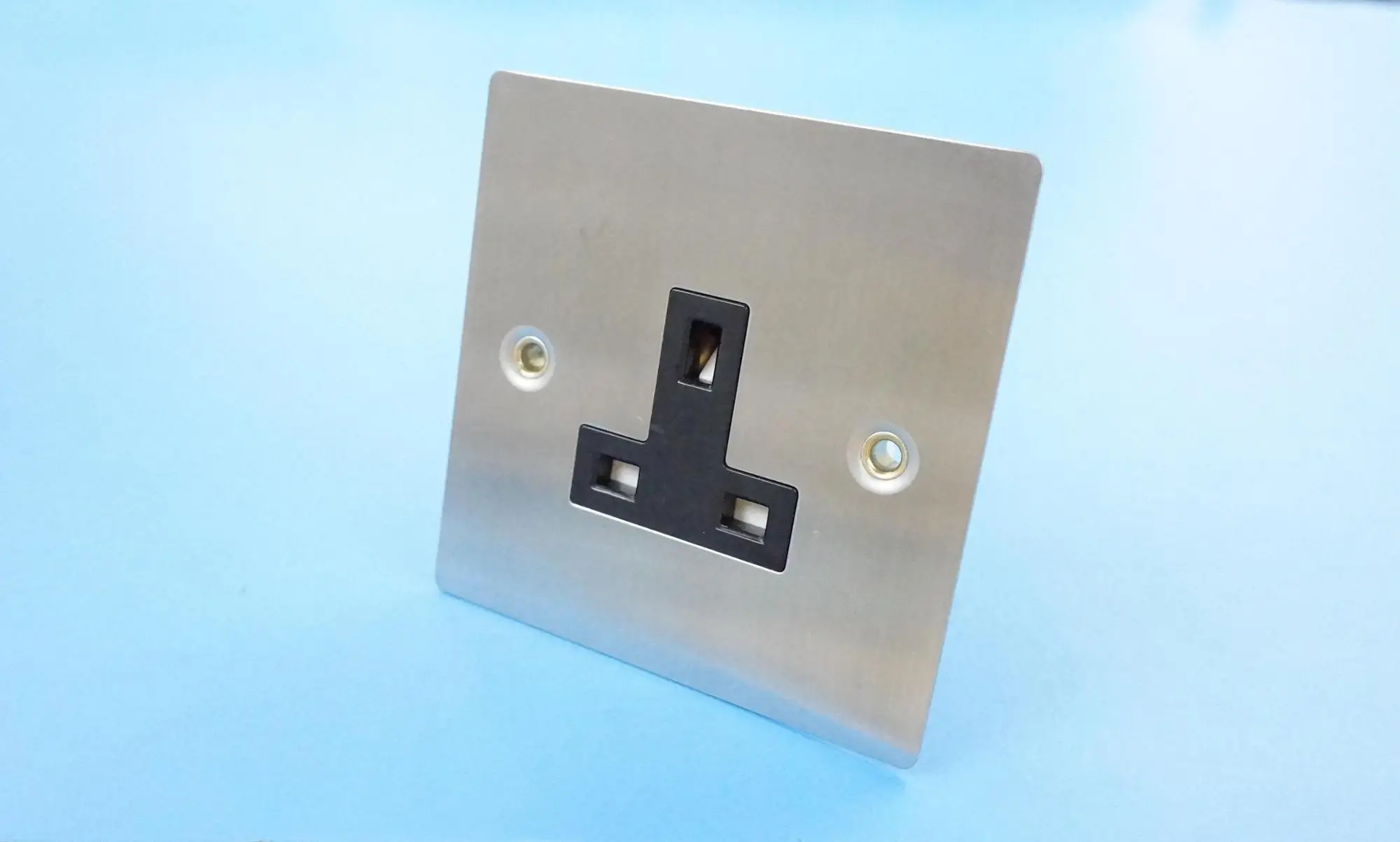 13a Bs Certificated Single Gang Electrical Power Socket Plug Outlet ...