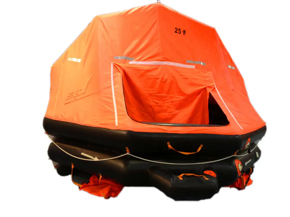 Iso9650-1standard 4-12persons Square Inflatable Yacht Life Raft - Buy ...