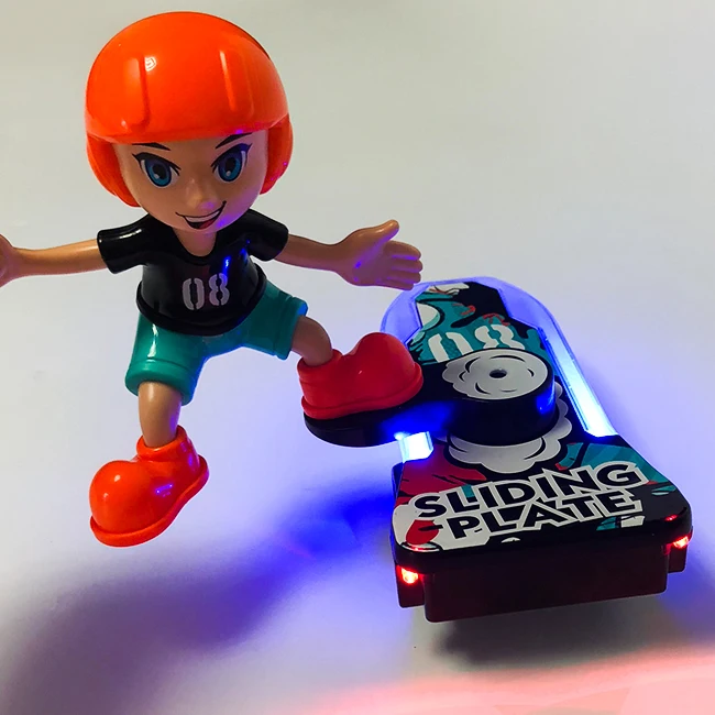 2018 Electric Toy Mini Electric Skateboard Toy With Led Lights - Buy ...