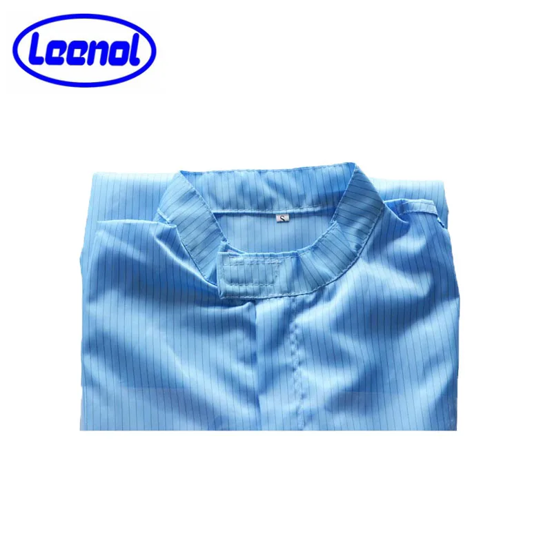 Industry Area Esd Clothes Esd Smock Cleanroom Antistatic Clothes ...