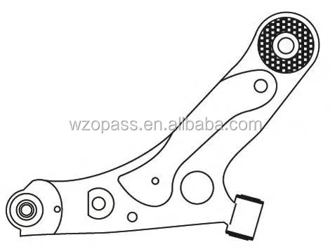 Opass Fast Shipping 45201-m68k00 Front Axle Lower Control Arm For ...