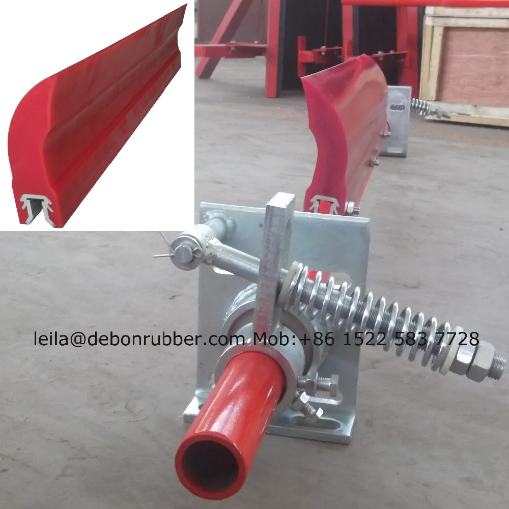 24" 30" Conveyor Primary And Secondary V-plow Belt Scraper - Buy Pre ...