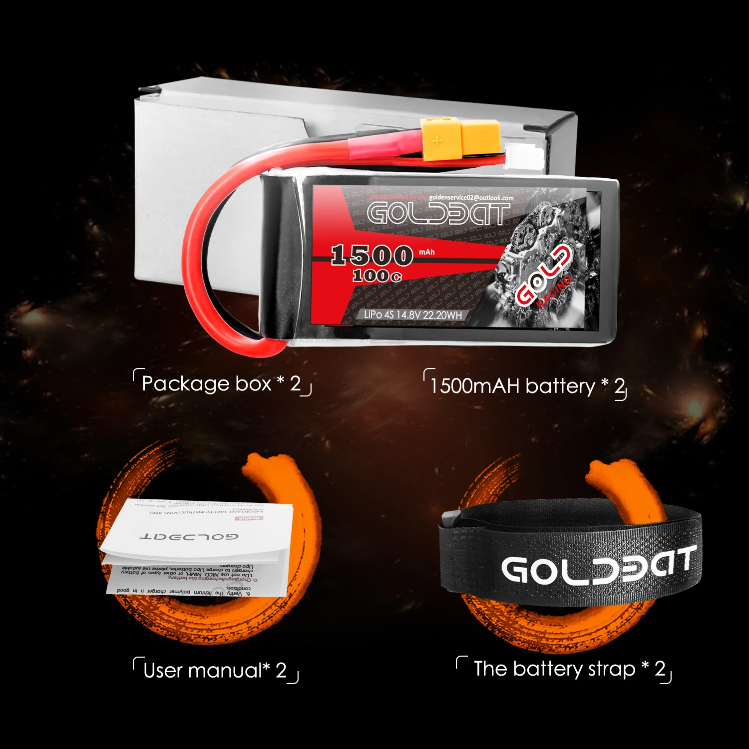 Wholesale Goldbat Lipo Batteries - High Performance Drone AKKU