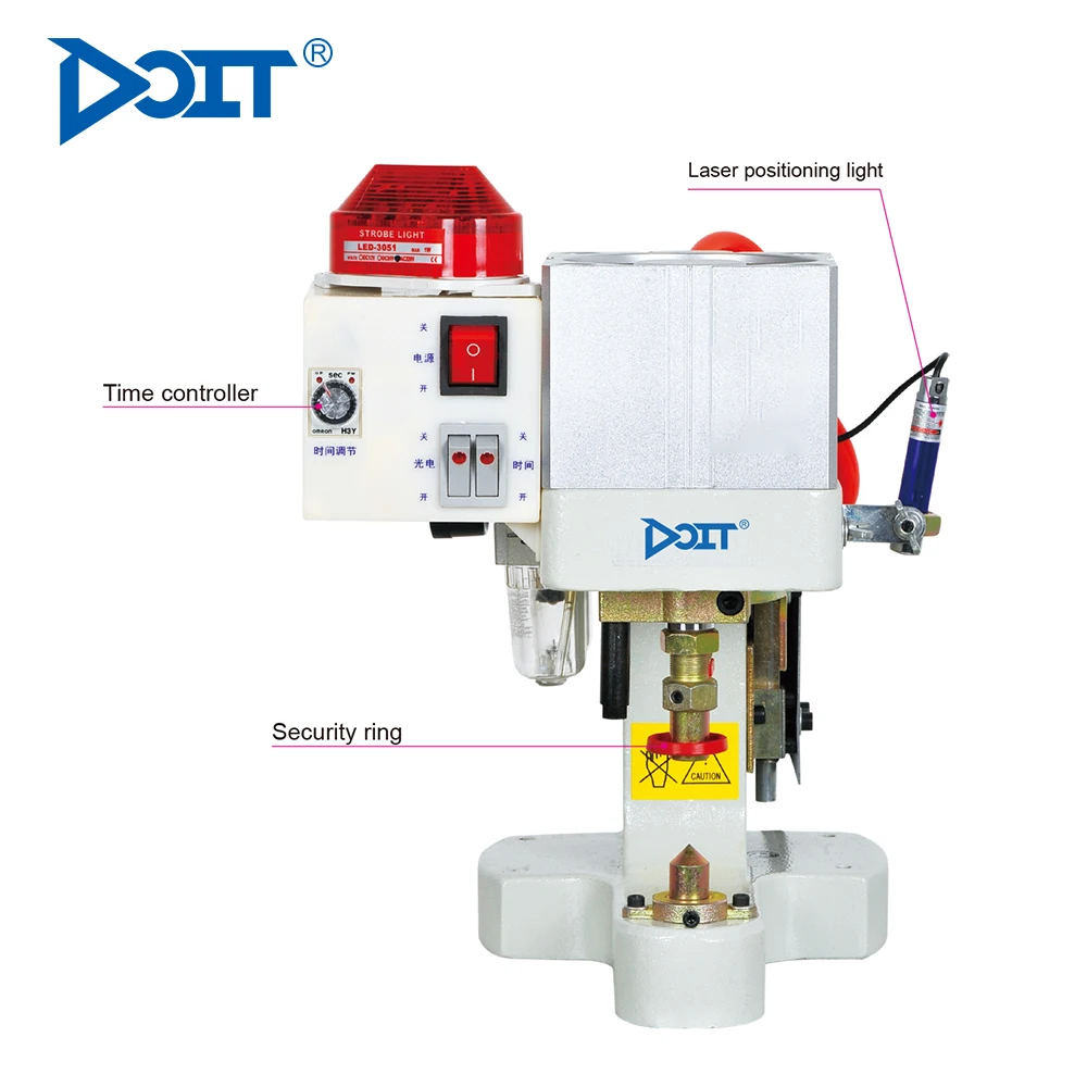 DT-01-100SH Single Head Pneumatic Snap Button Attaching Machine