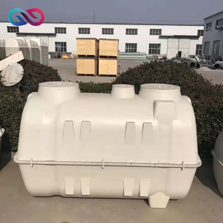 Large Integrated Frp Purification Tank Domestic Sewage Water Treatment ...