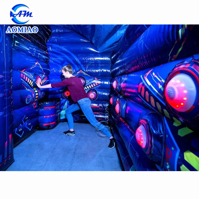 New Design Inflatable Interactive Battle Zone Game,Battle Lights ...