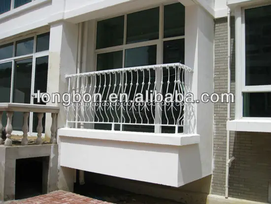 Modern Wrought Iron Window Railing For Balcony - Buy Wrought Iron ...