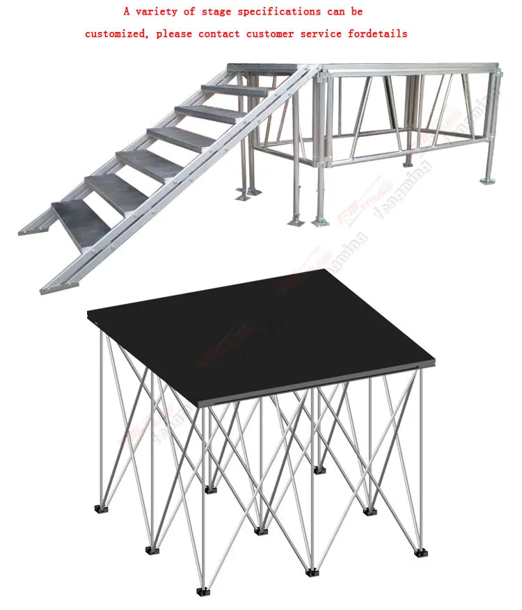 Concert Hotel Stages Dance Indoor Stage Pop Up Podium Folding Stage For ...
