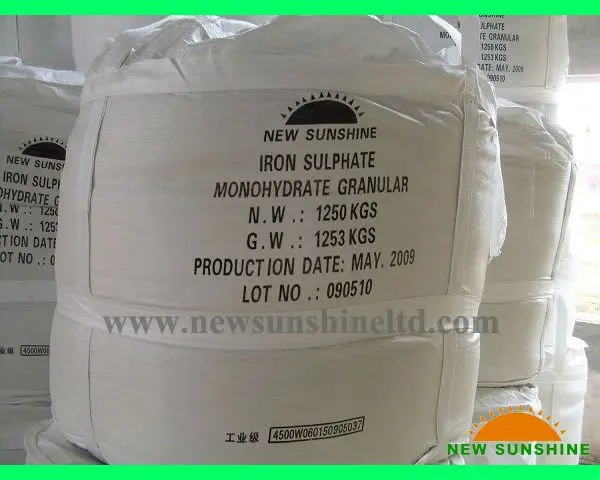 Ferrous Sulphate Monohydrate Feso4.h2o - 91%min. Purity