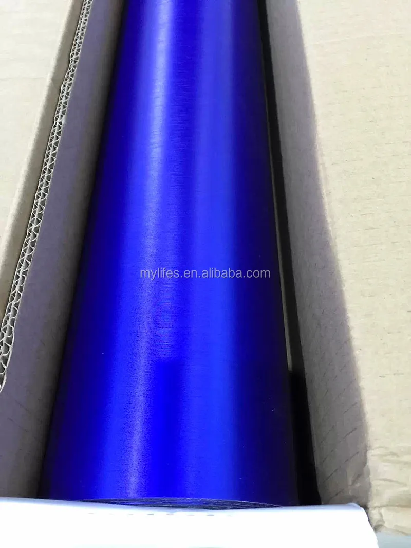 Best Selling Car Color Changing Sticker Matte Chrome Brushed Vinyl Self ...