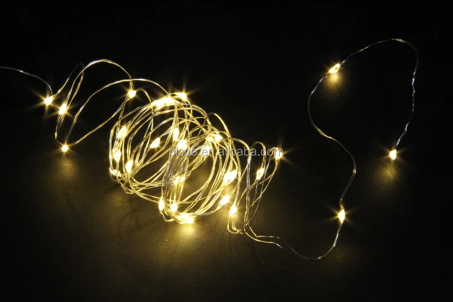 Cheap Home Decoration Mini Led Silver Wire Micro Led Light Chain - Buy ...