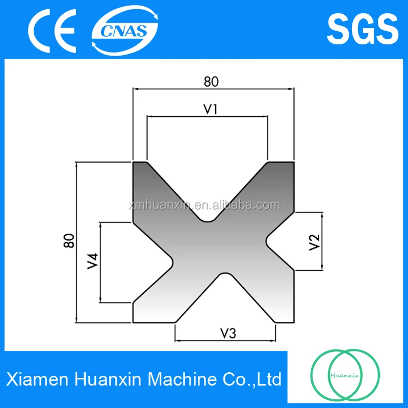 Hydraulic Press Brake V Block Bending Die Multi V Die Block - Buy ...