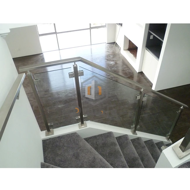 Stainless Steel Metal Stairs Post For Glass Railing Glass Balustrade ...