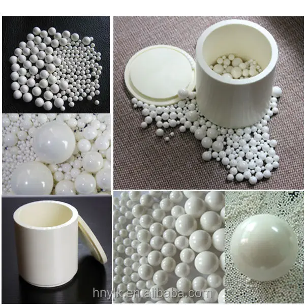 Laboratory Ball Mill Accessories Wear-resistant High Hardness Zirconia ...