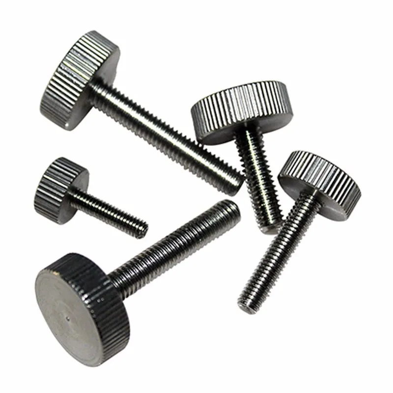 M1.6 M2 Stainless Steel Knurled Head A4-70 Thumb Screw - Buy A4-70 ...