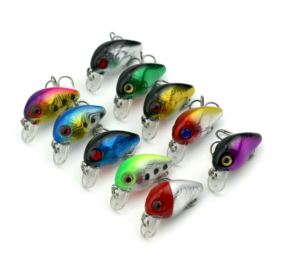 2016 New Color For Mini Carp Pesca Luers Small Crankbait Fishing Lure ...