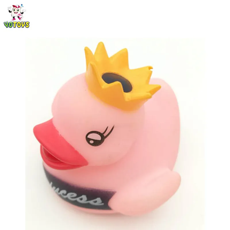 Eco-friendly Plastic Function Changeable Princess Rubber Duck Light Up ...