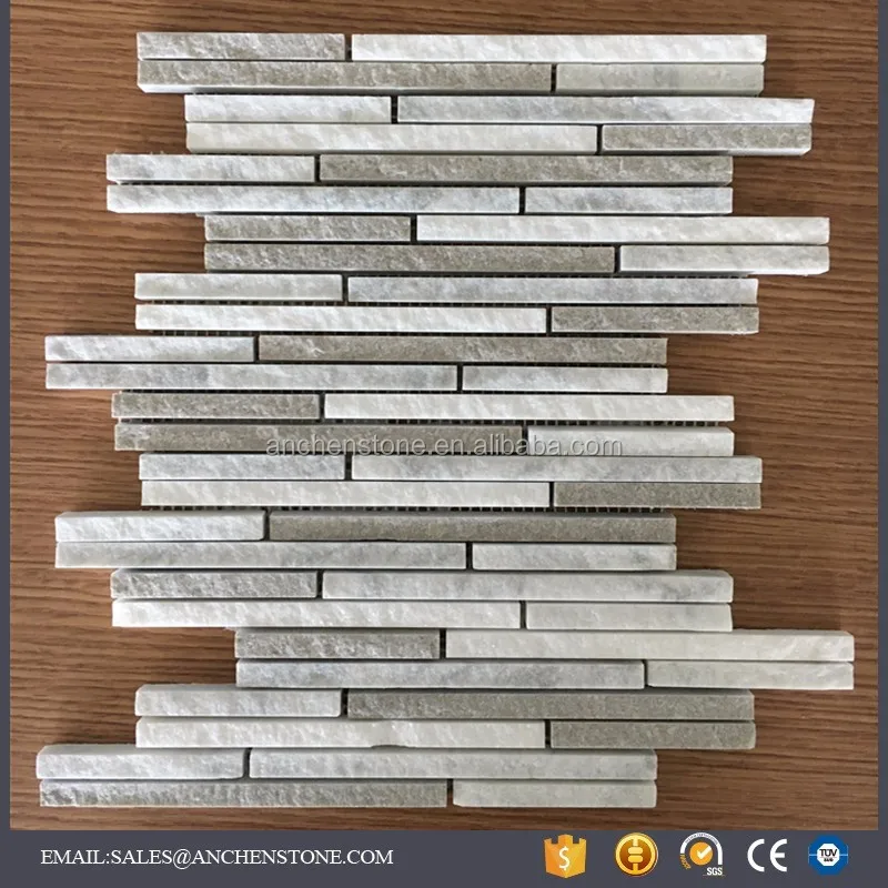 New Product Strip Mosaic Tile,Best Design Strip Mosaic Mixed,Strip ...