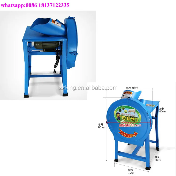 Home Use Green Feed Fodder Cutting / Shredding Machine /forage Chopper ...