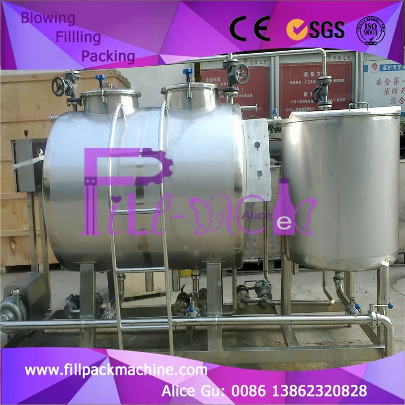 1000l Volume Full Automatic Cip System - Buy Cip System,Cip,Cip Machine ...