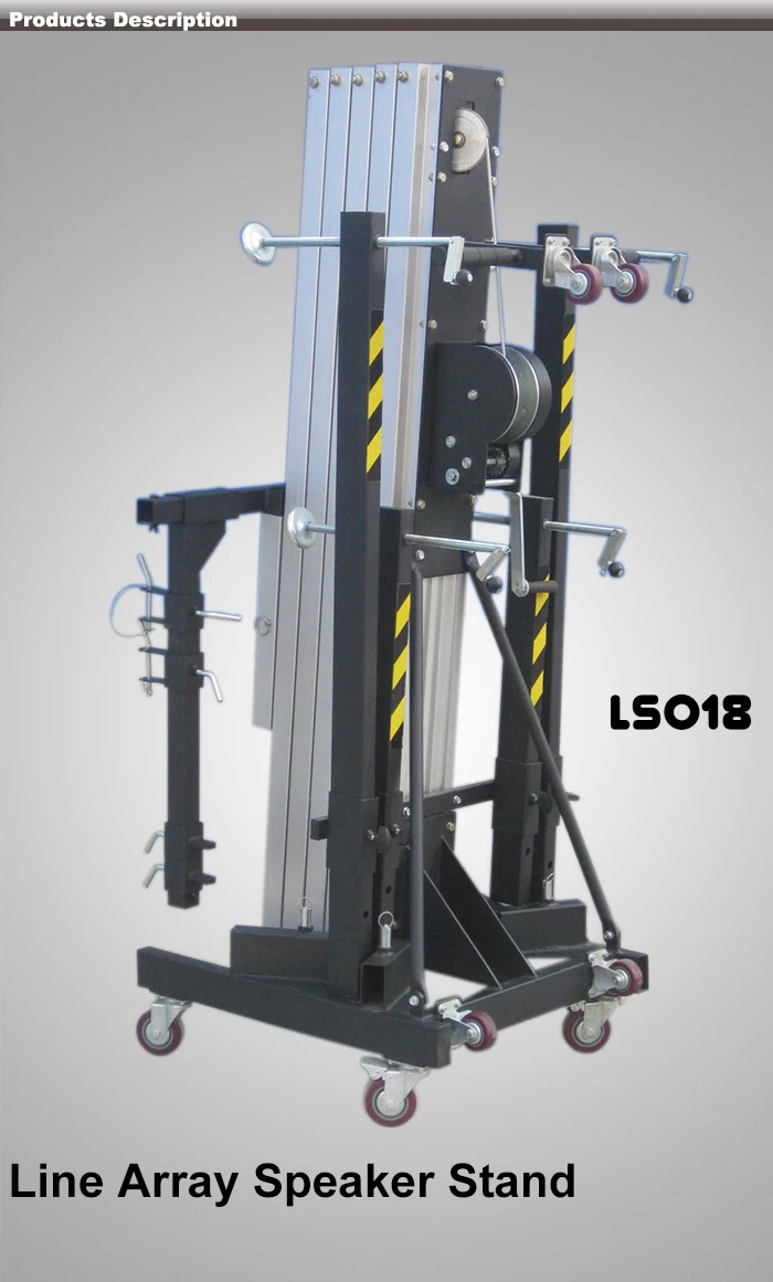 Accuracy Stands Ls018 6.5m Stage Heavy-duty Steel Line Array Light ...