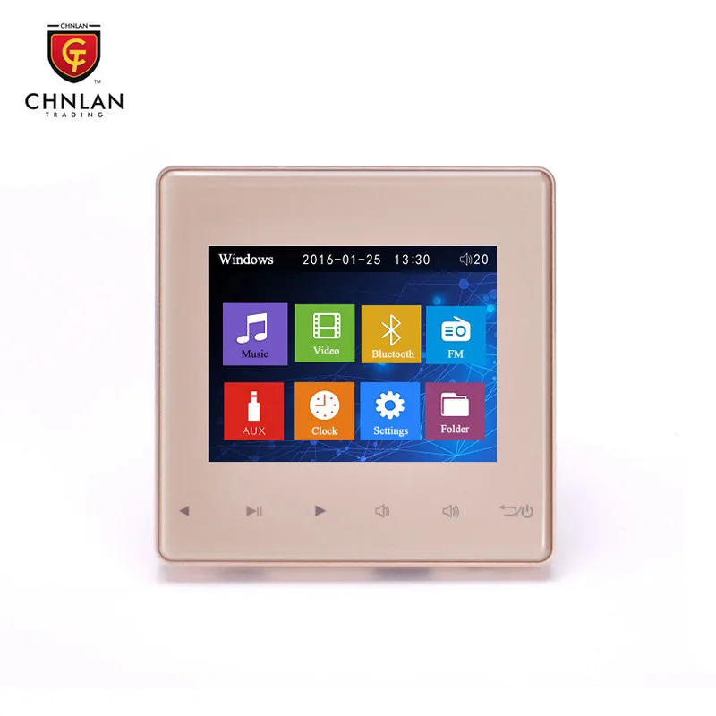 CHNLAN CH1861 Bluetooth Wall Amplifier - Intelligent Home Audio