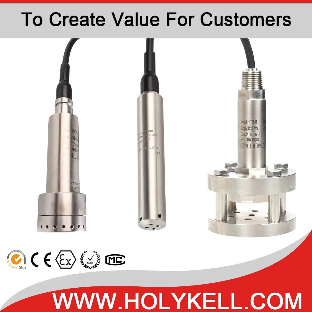 Rs485 Rs232 Stainless Steel 100mm-3000mm Capacitive Fuel Truck Tank ...