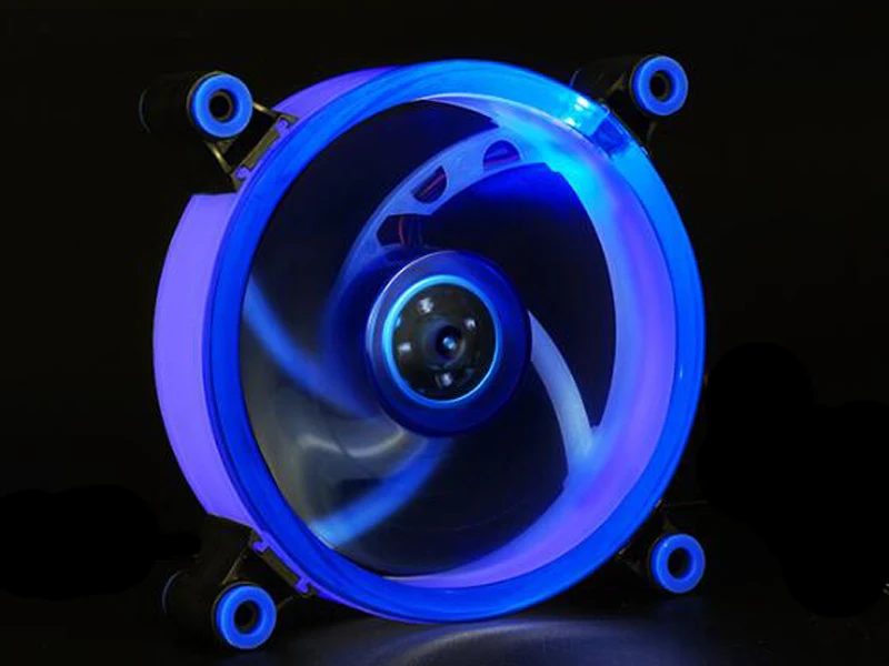 The New Design 12cm Circle Fan With Led 120x120x25mm - Buy 12cm Circle ...