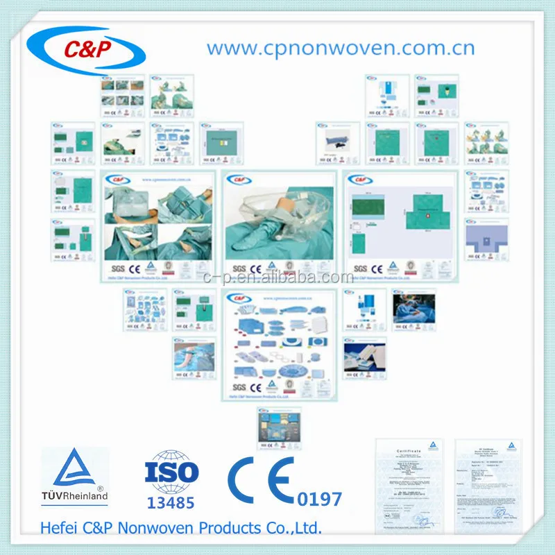 Non Woven Ophthalmological Drapes Pack For Cataract Surgery (phaco ...