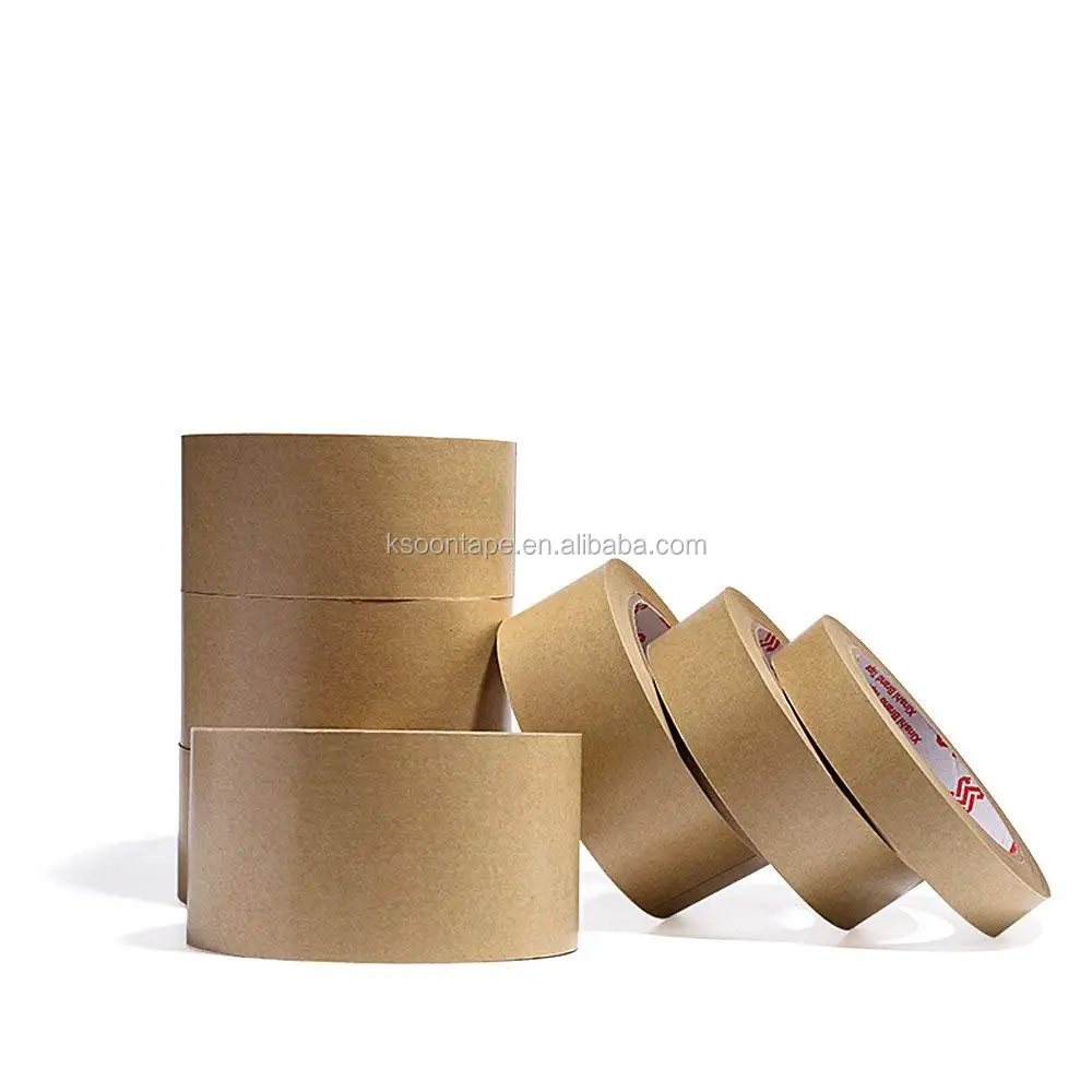 Fiber Reinforced Kraft Paper Packaging Tape - Buy Kraft Paper Tape ...