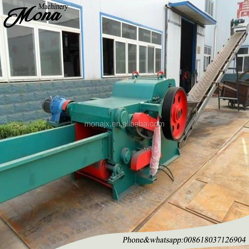 Paper Pulp Industry Use Drum Wood Chipper /drum Wood Chipping Machine ...