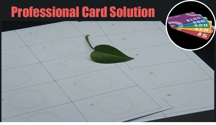 Nfc Rfid Card Inlay Smart Card Inlay Em 125 Khz Inlay Prelam - Buy ...